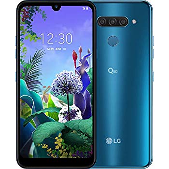 Unlocked New LG Q60 Dual SIM 64GB 3GB Ram 4G LTE Smartphone Blue ...